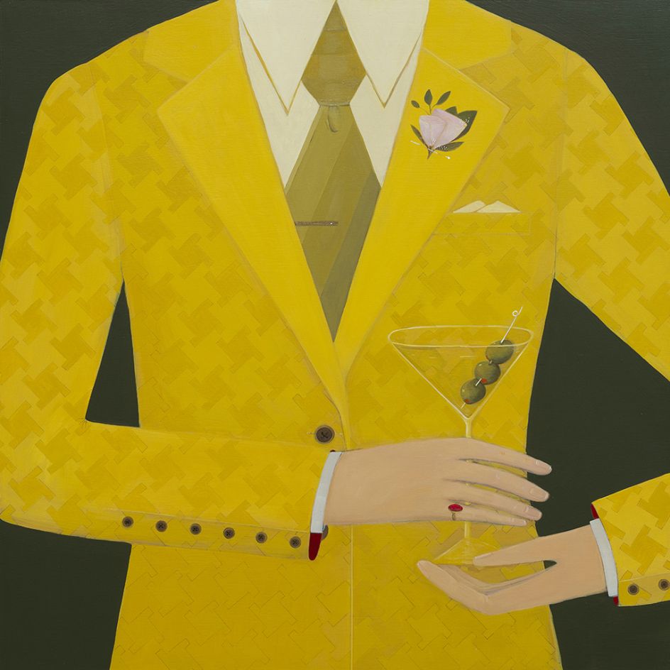Angela Burson's paintings of strangers invite you to figure out their ...