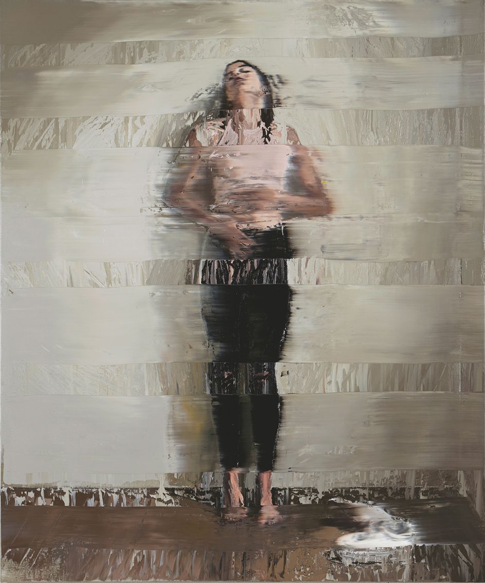 Fragmented Identity: Andy Denzler's blurred and frenzied artworks of ...