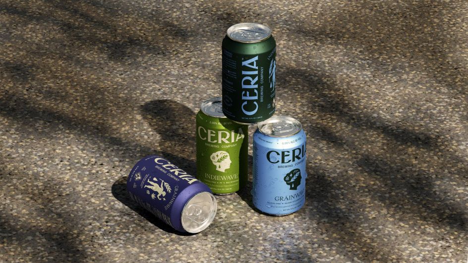 Mother Design's modern rebrand for Ceria Brewing Company targets ...