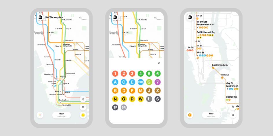 New York's Subway Map is taken online in ambitious project by Work & Co ...