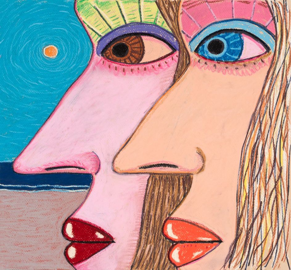 Brian Calvin's latest paintings of Californian youth dazzle in pastel ...