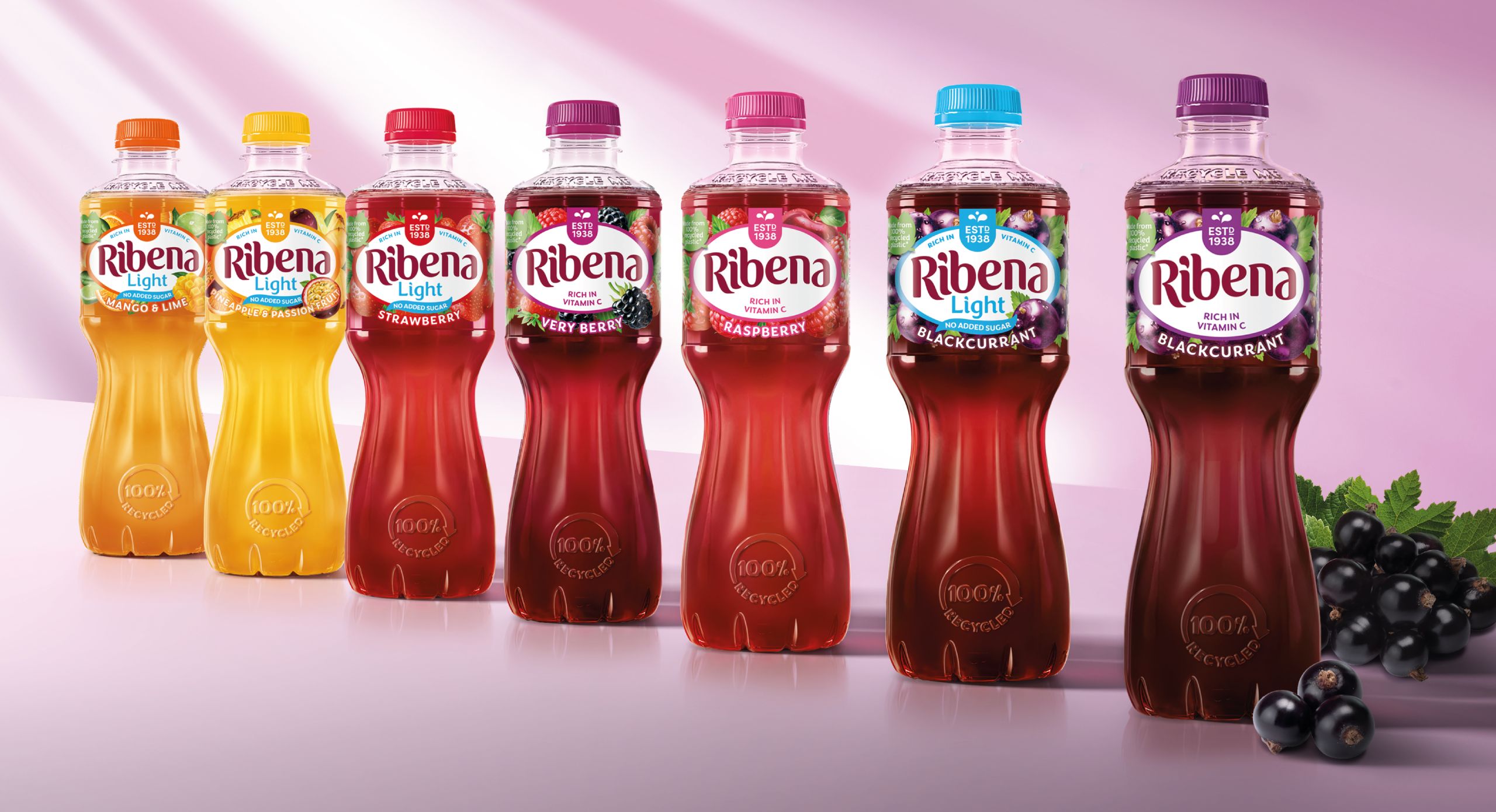 Seymourpowell creates new designs for iconic squash brand Ribena ...