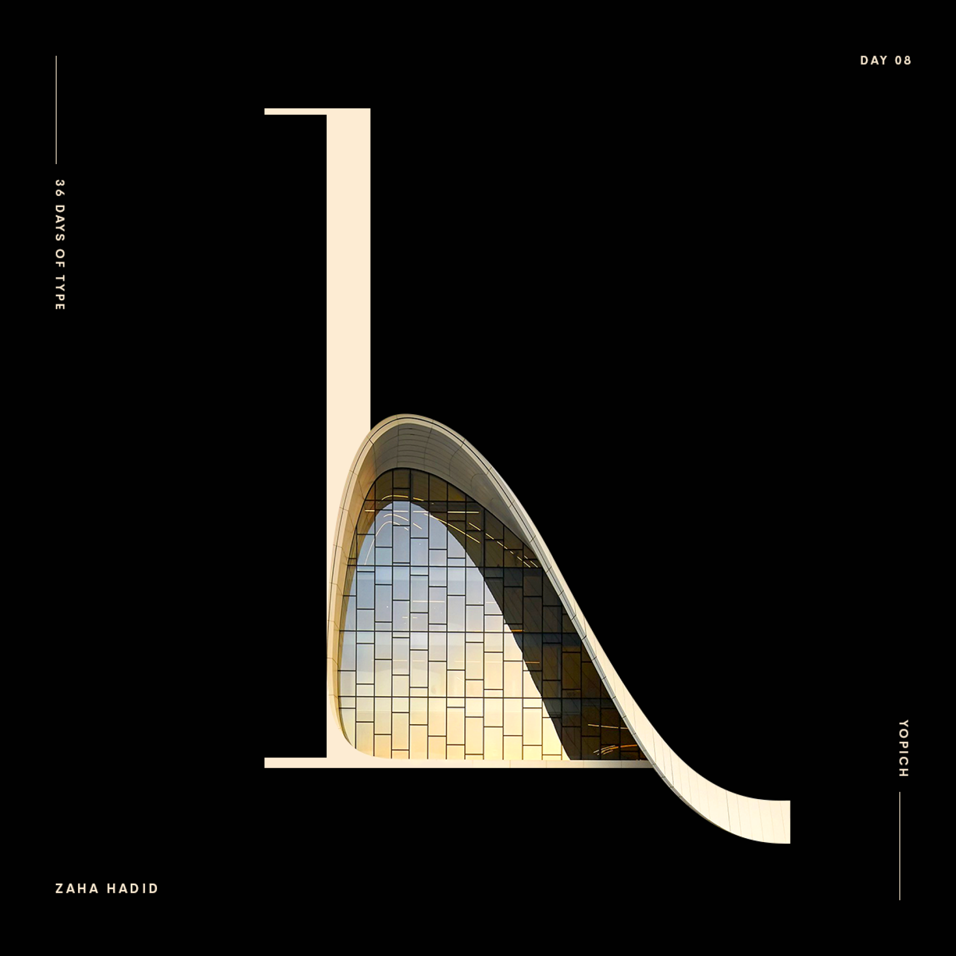 Architype fuses typography and architecture to forge expressive new ...