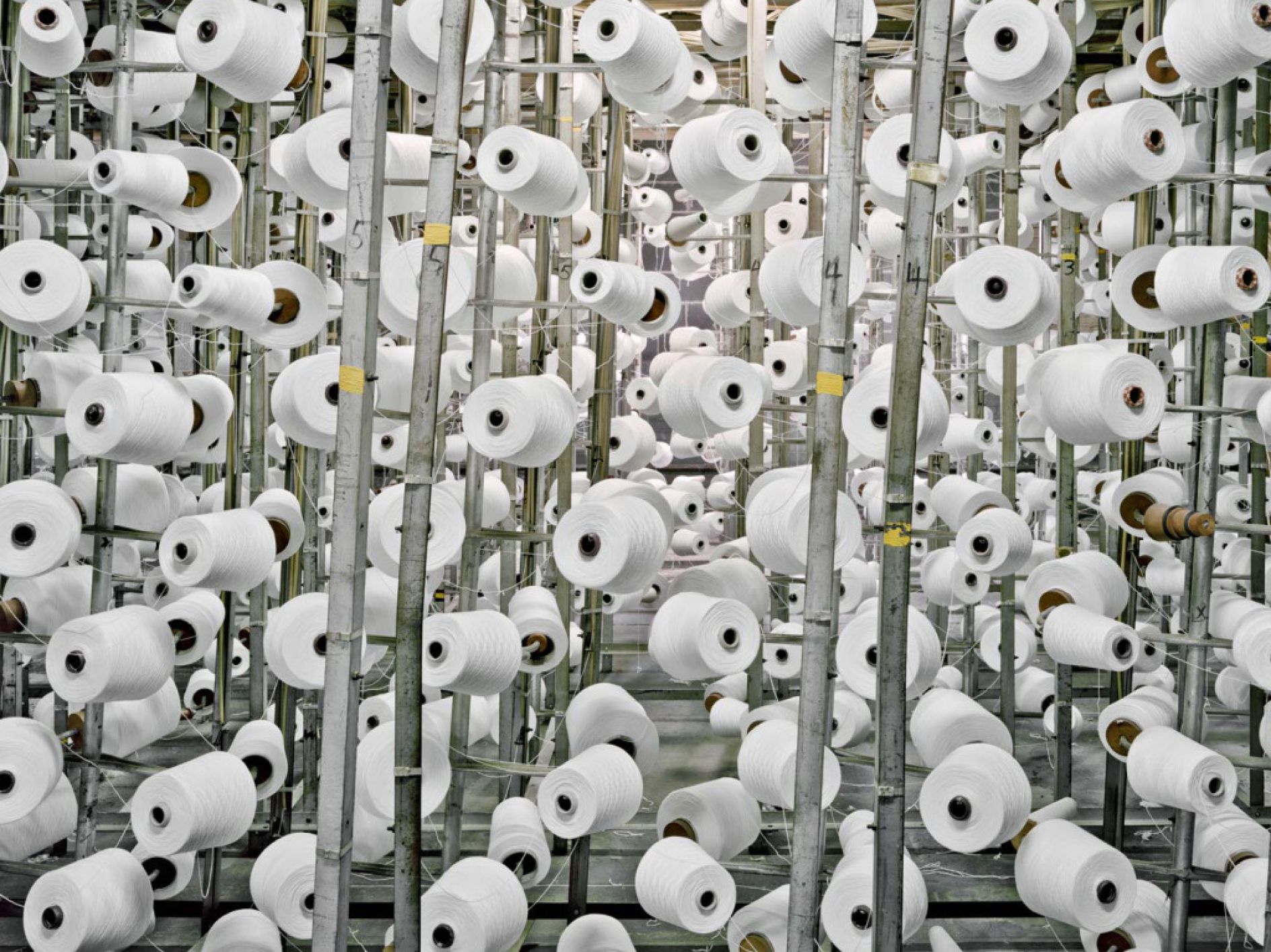A fascinating peek inside America's colourful textile mills and ...