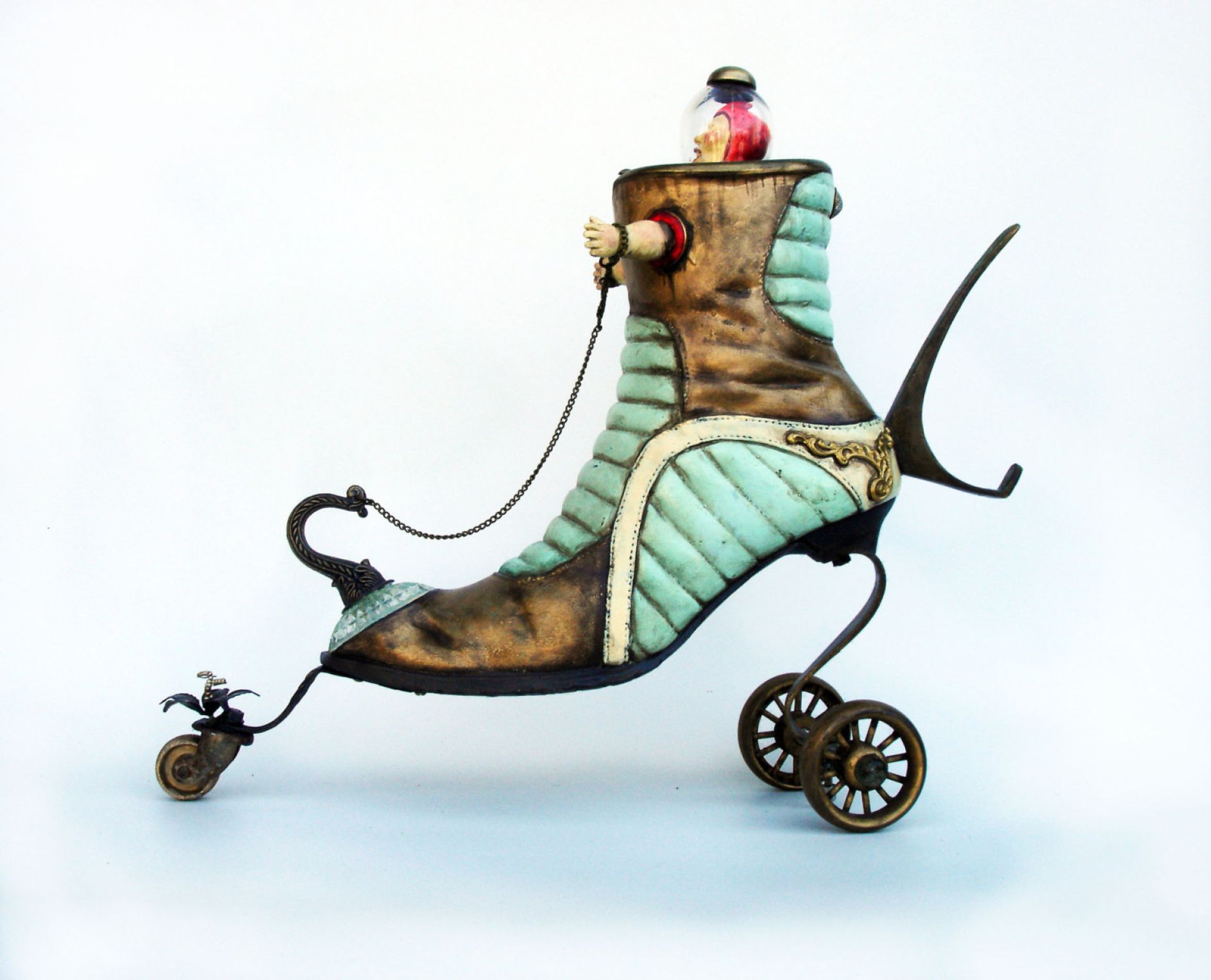 Storytelling Shoes: Artist transforms shoes into sculptures that tell a ...