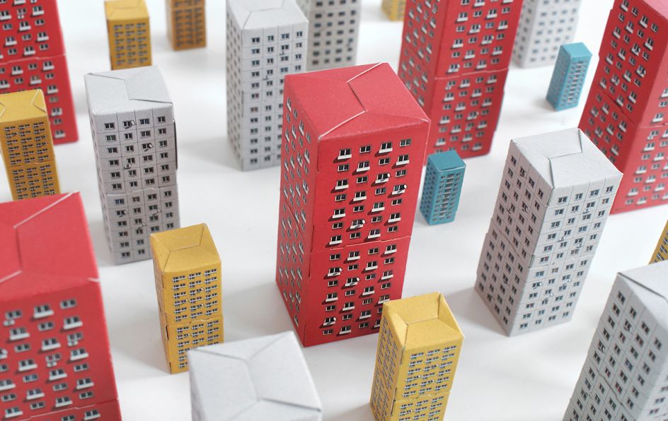 Blokoshka: Build your own playful Eastern Bloc modernist architecture ...