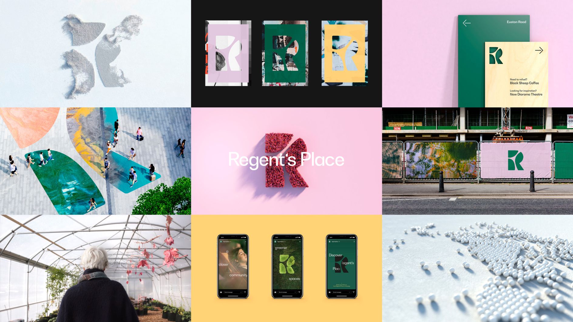 DixonBaxi's Regent's Place identity opts for 'radical softness ...