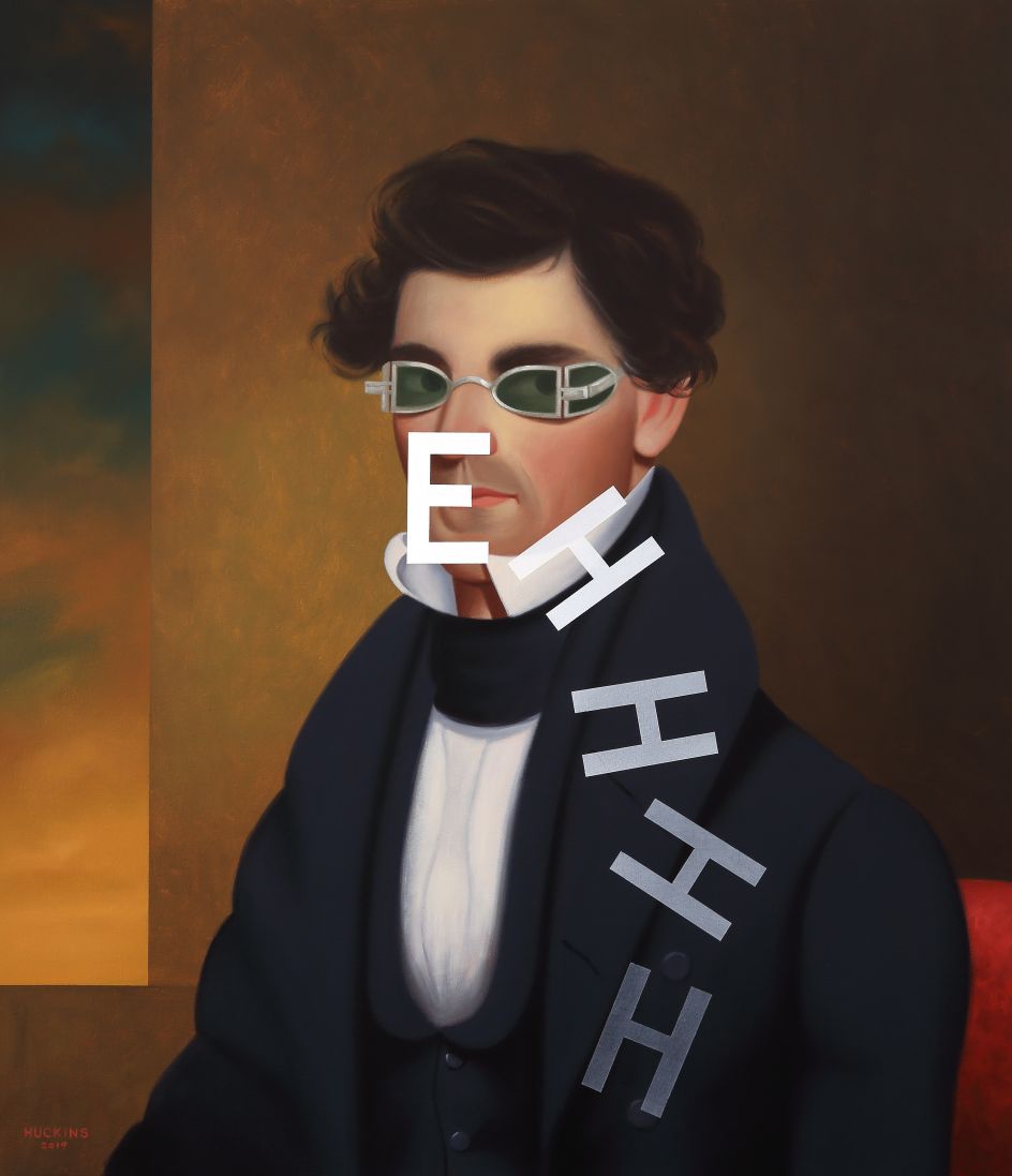 Replicated classical paintings by Shawn Huckins that look like they've ...