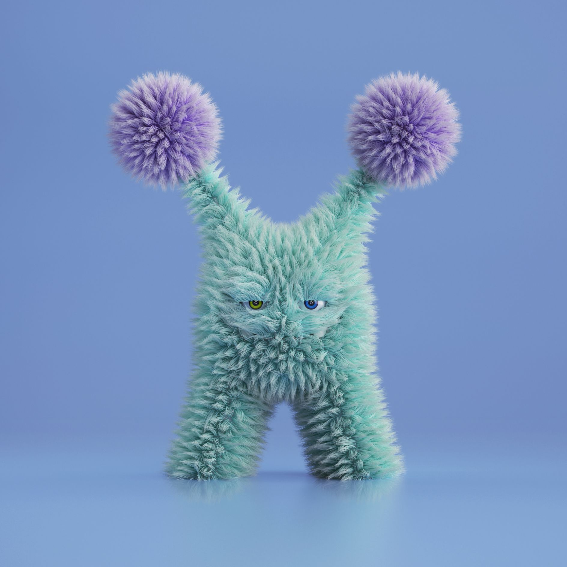 José Arias's cute and cheerful alphabet monsters created for 36 Days of ...