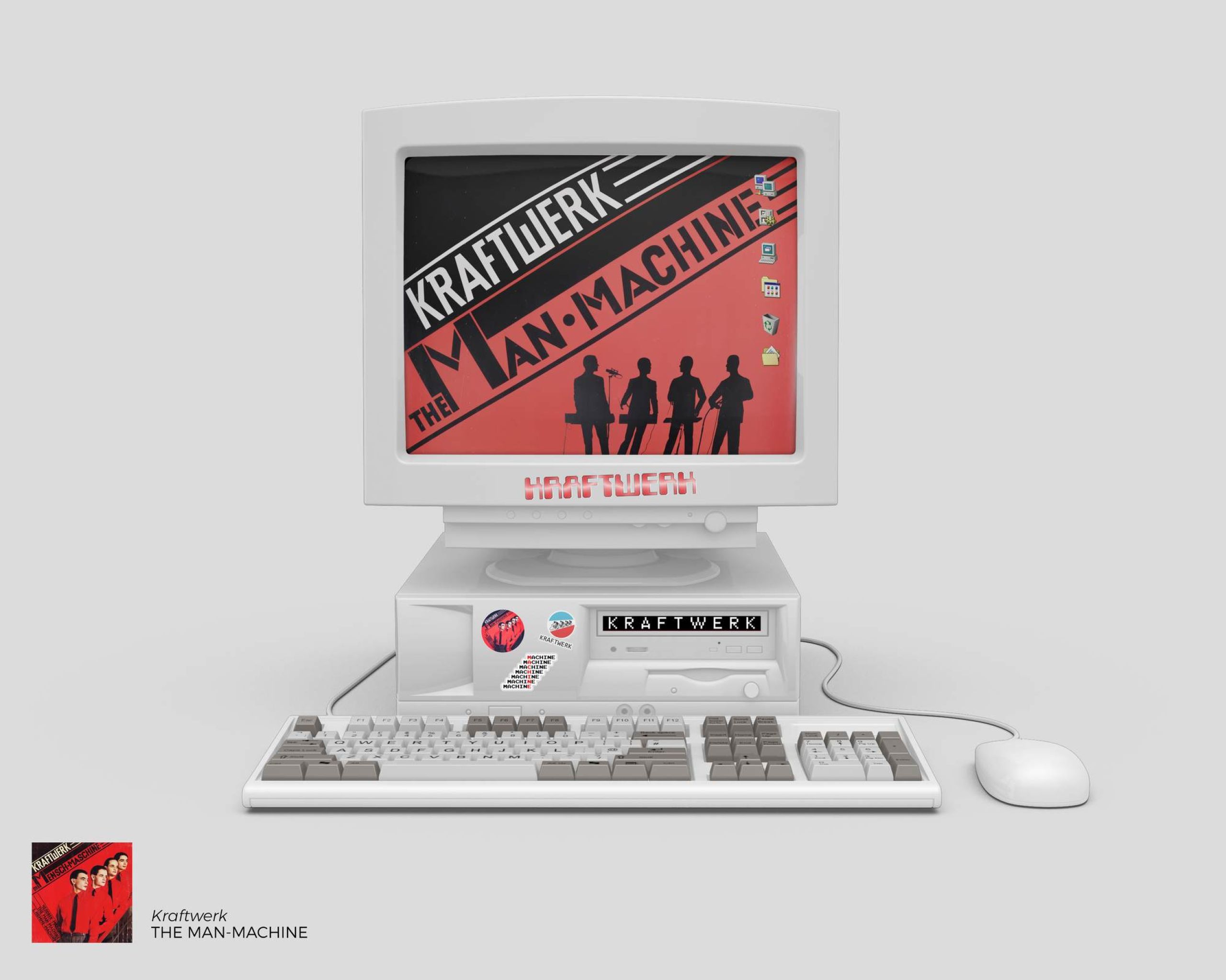 Reimagining iconic album designs as the objects they reference ...