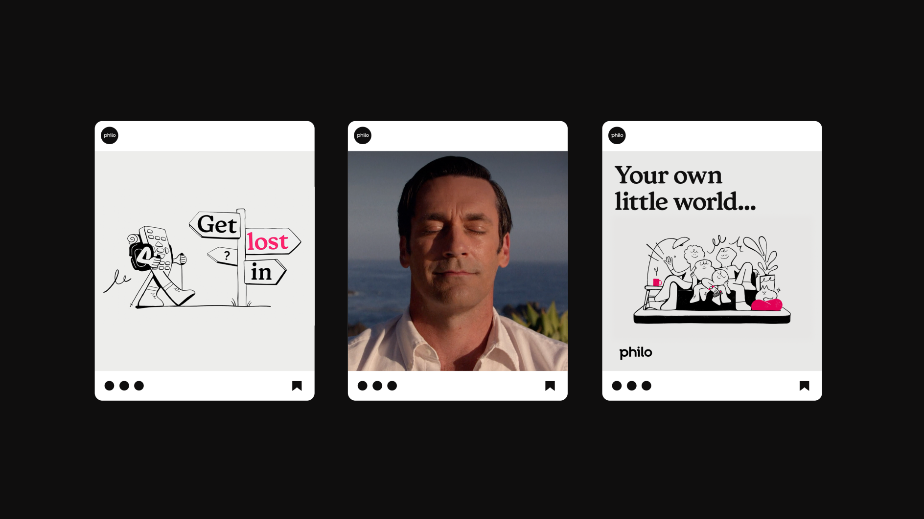 Expressive new visual identity helps TV app Philo stand out against its ...