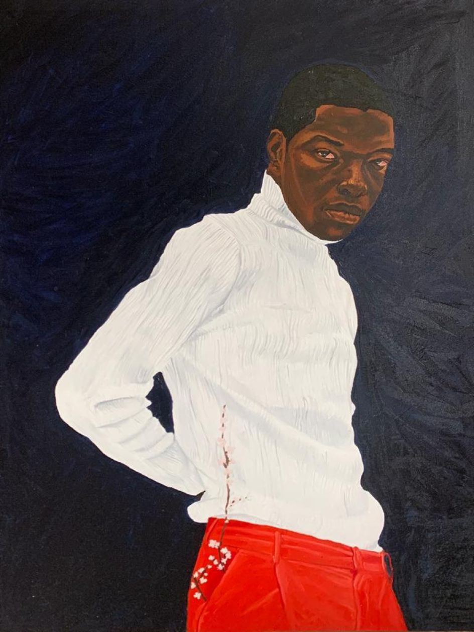Matthew Eguavoen's figurative paintings spark important conversations ...