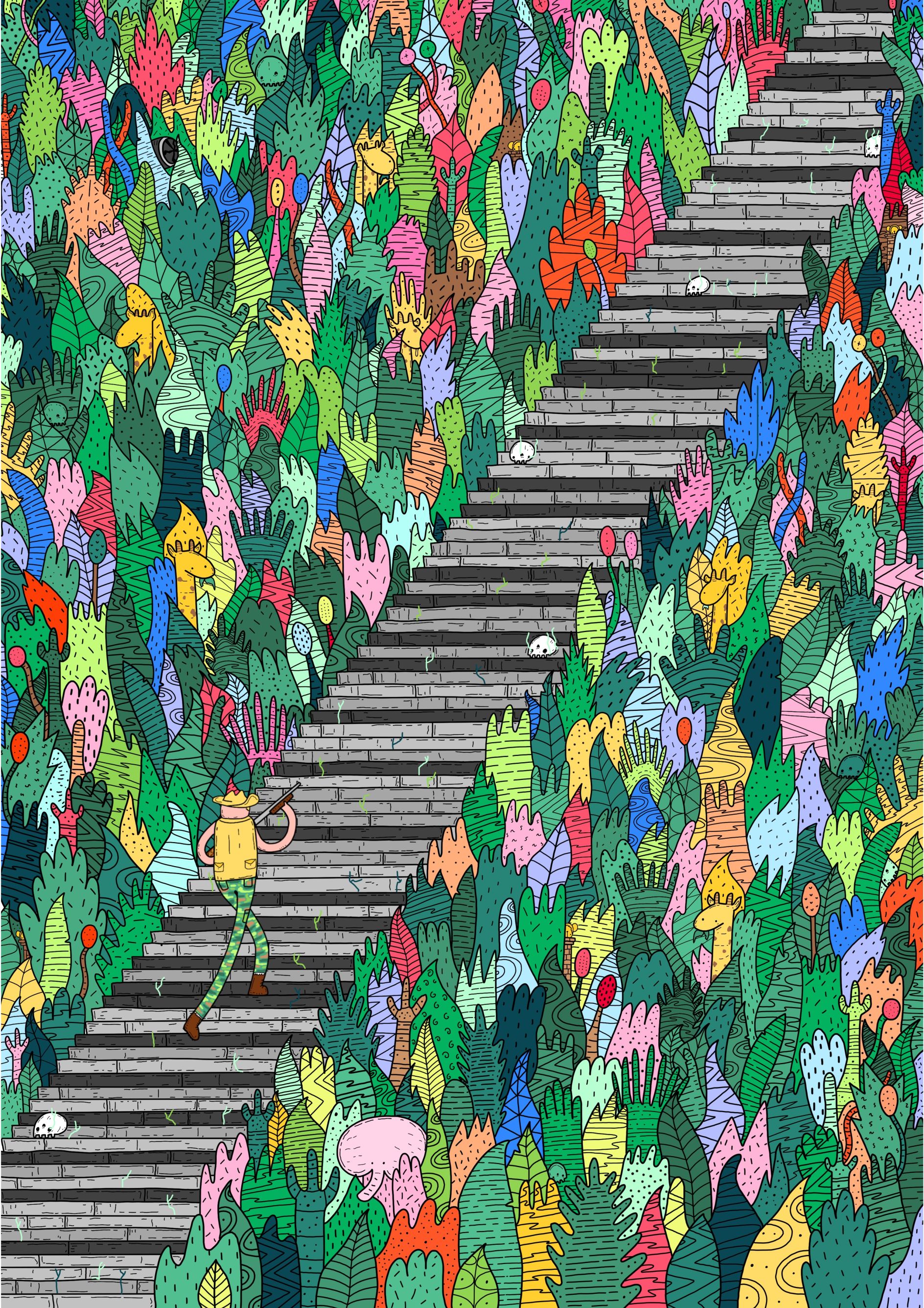 George Goodwin's detailed, quirky illustrations that show a love of ...