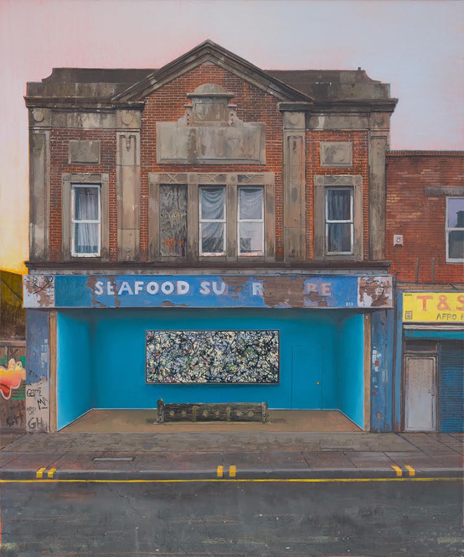 Andrew McIntosh's paintings of derelict buildings in South East London ...