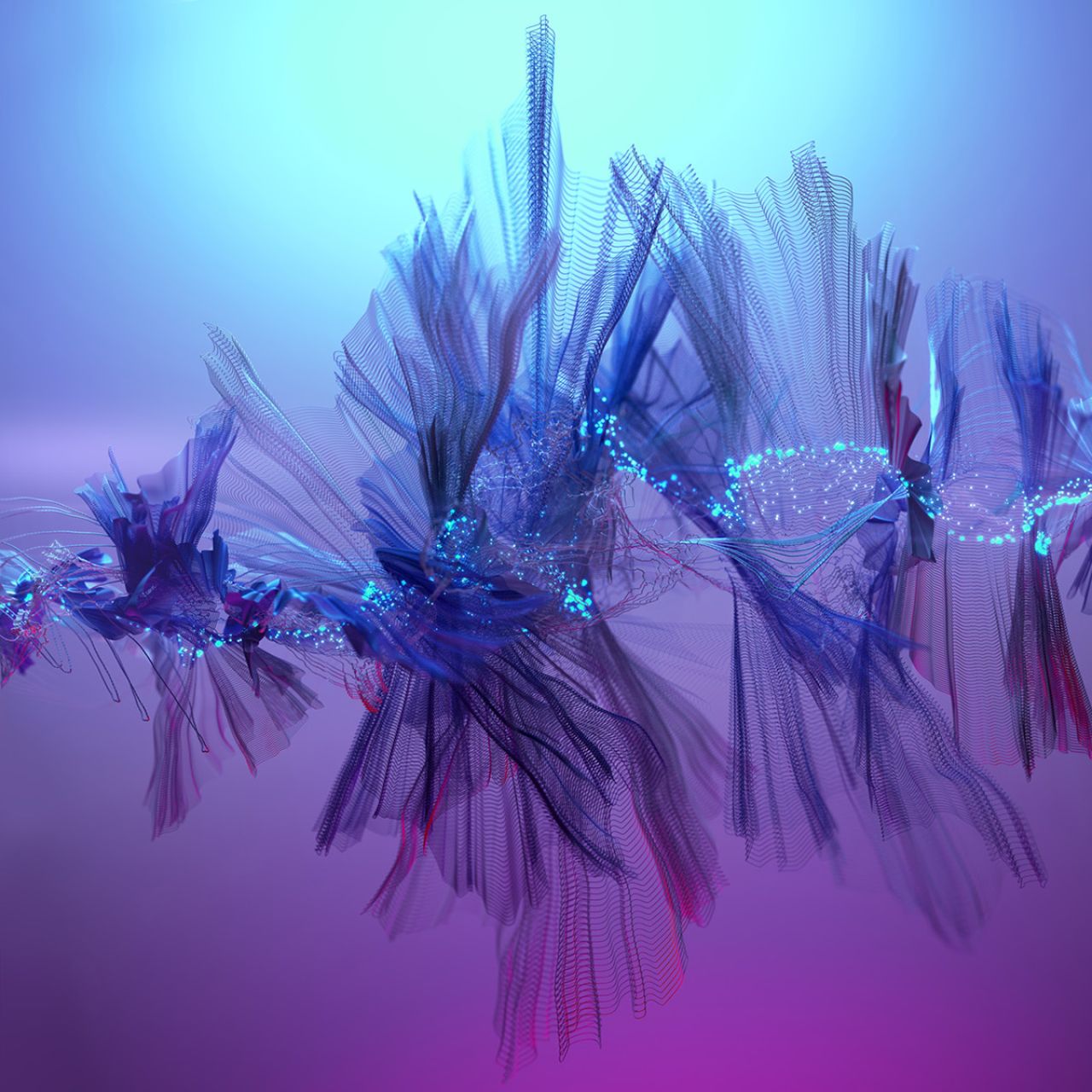Wave and Noise: Mesmerising artworks are both alien and otherworldly ...