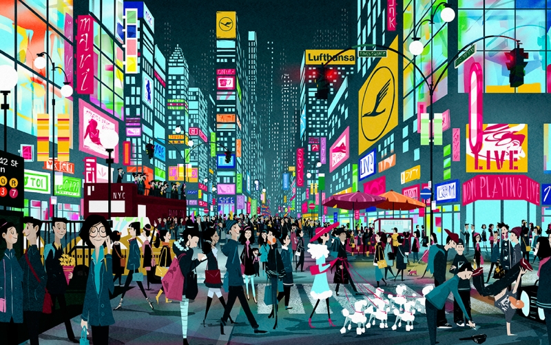 Quirky and playful illustrations by San Francisco illustrator Eda Kaban ...