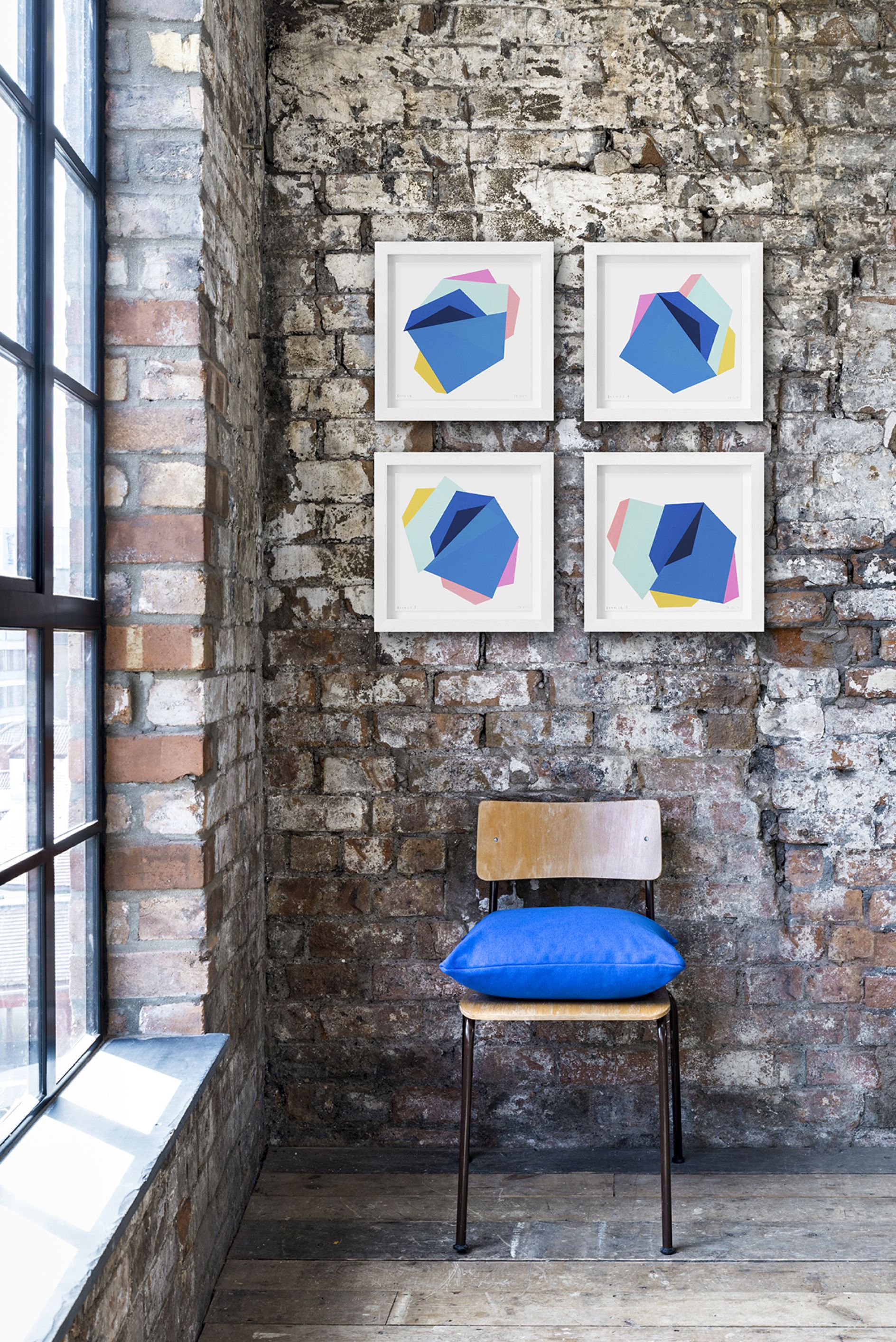Luminous: Frea Buckler's screen printed explosion of colourful ...