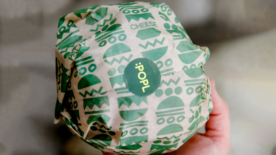 Gretel brands the Noma team's new burger restaurant, POPL | Creative Boom