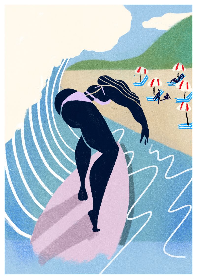 Designer Kelly Anna's bold and confident figurative works with ...