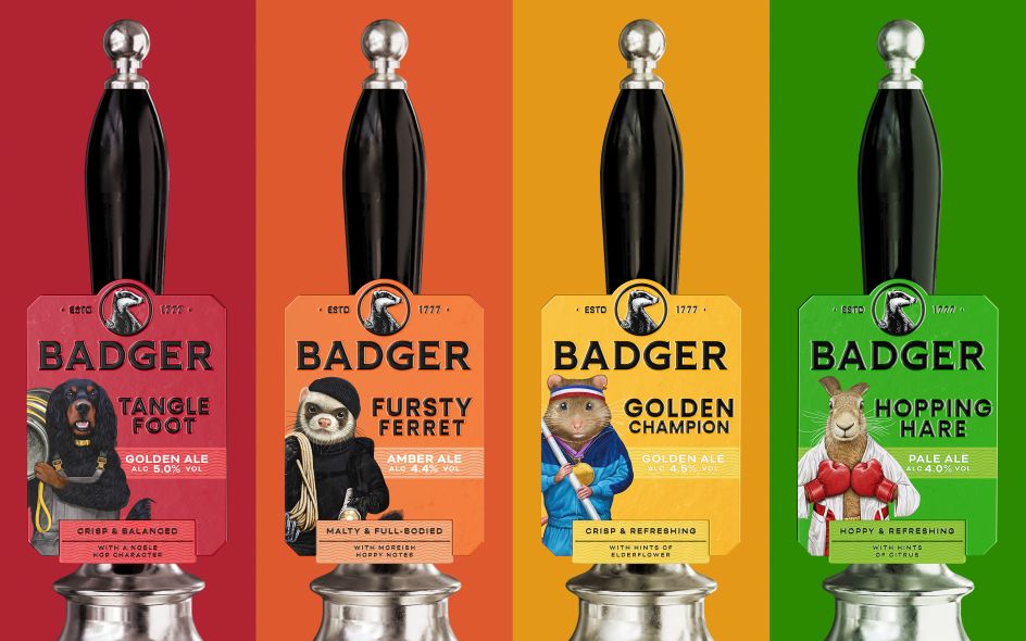 Badger Brewery broadens its appeal with nostalgic, character-led ...