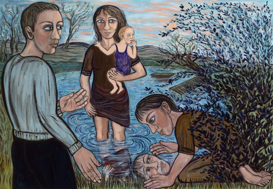 British artist Eileen Cooper's latest paintings explore the darker side ...