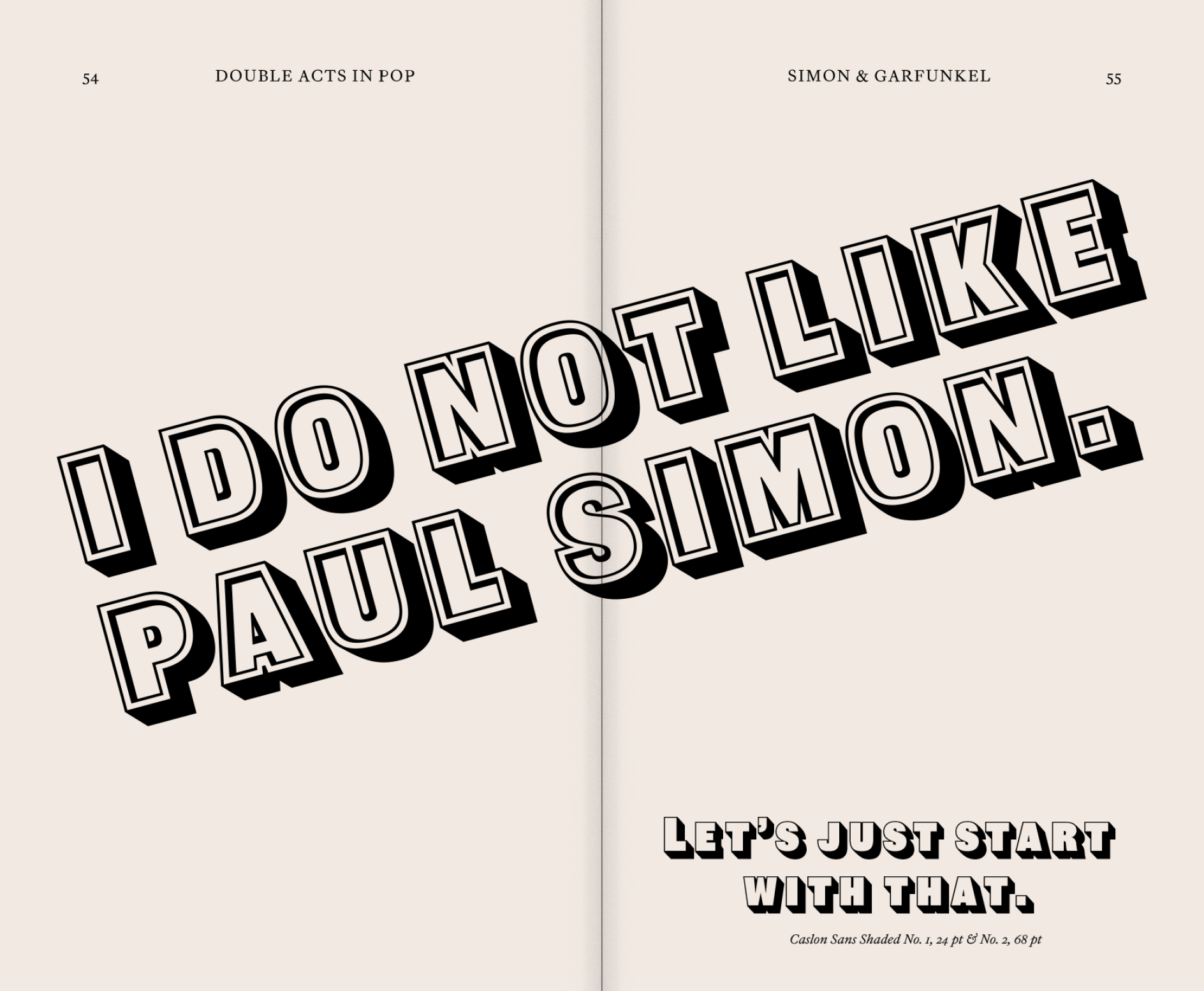 Commercial Type releases visual journal Double Acts in Pop | Creative Boom