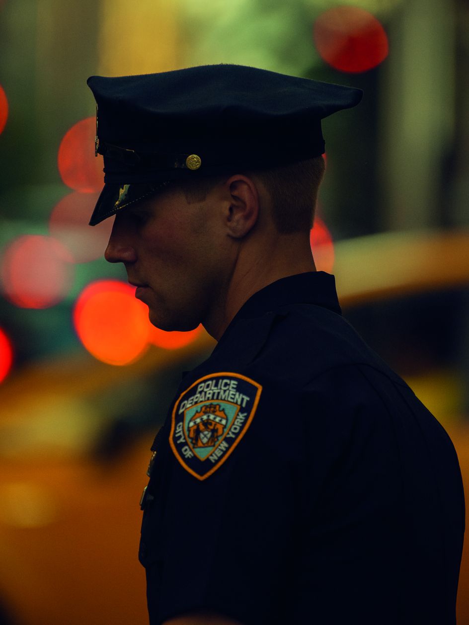 Christopher Anderson's poignant photographs of New York City cops ...