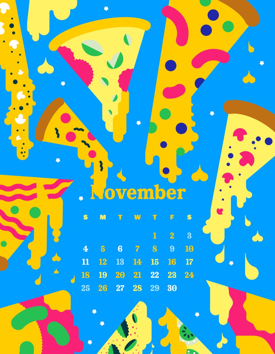 Vibrant, illustrated calendar by Pilar Torcal celebrates every month of ...