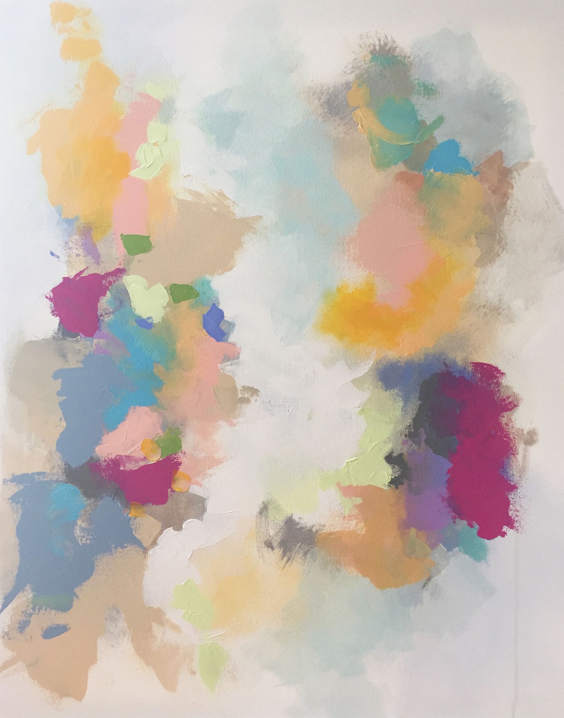 Art that grows backwards: The abstract paintings of Erica Beck ...