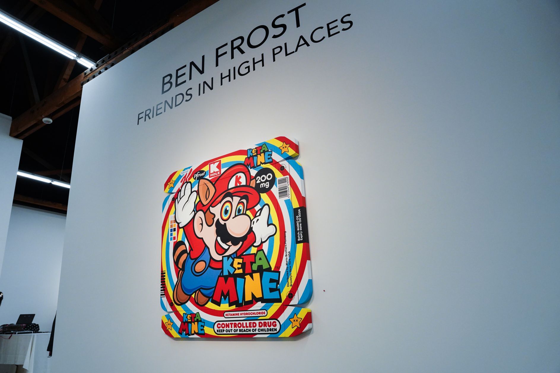 Ben Frost subverts the iconography of mainstream media in new show ...