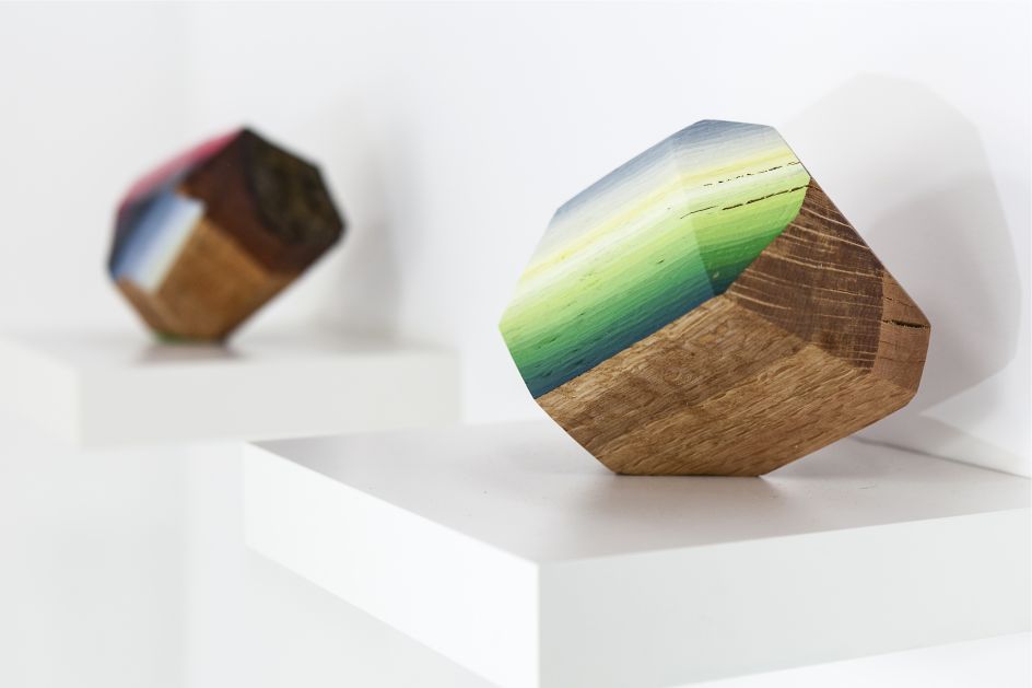 WoodRocks: Reclaimed wood shaped and painted to look like gorgeous ...