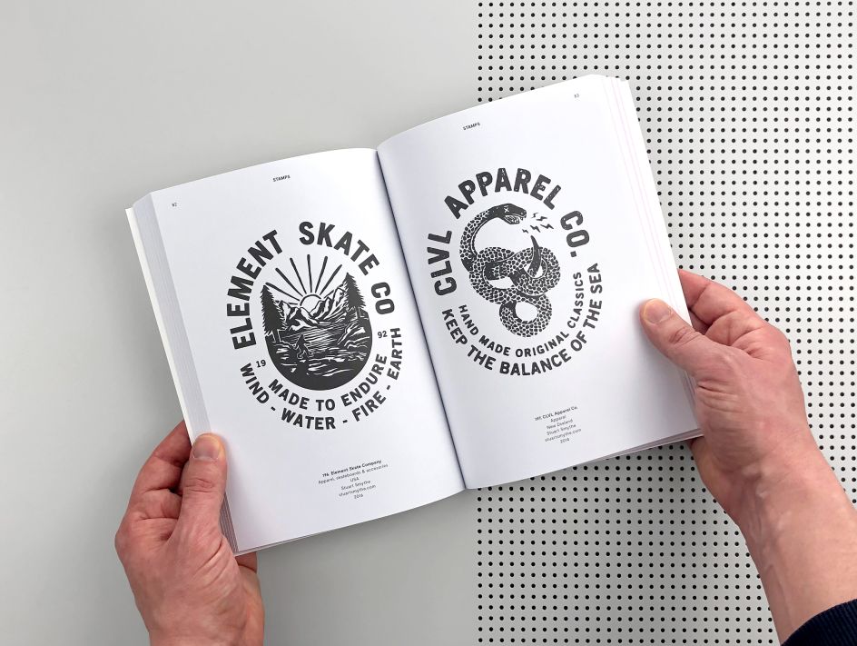 Counter-Print's latest Modern Heraldry is a book featuring seals ...