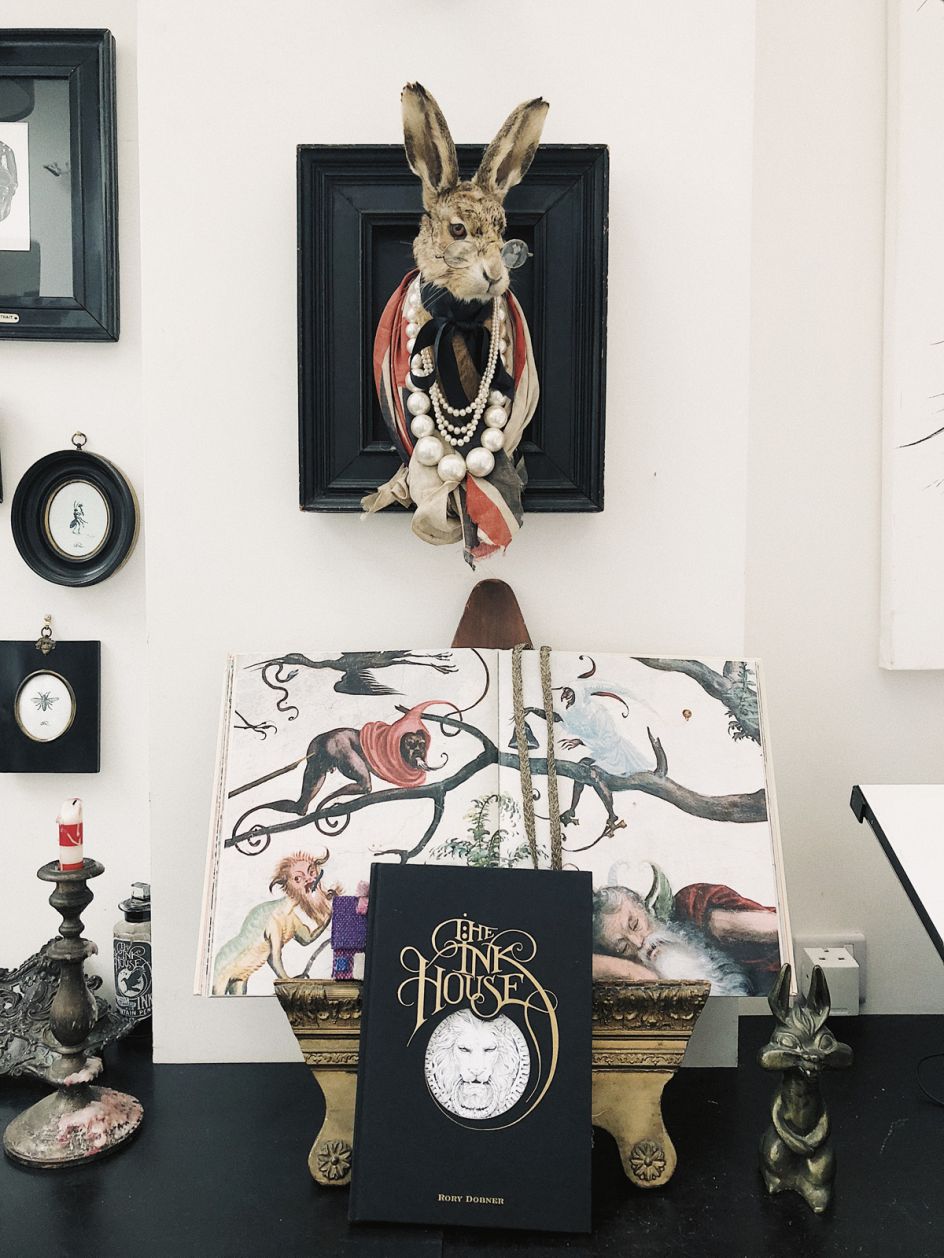 Take a look inside artist Rory Dobner's London studio full of treasures ...