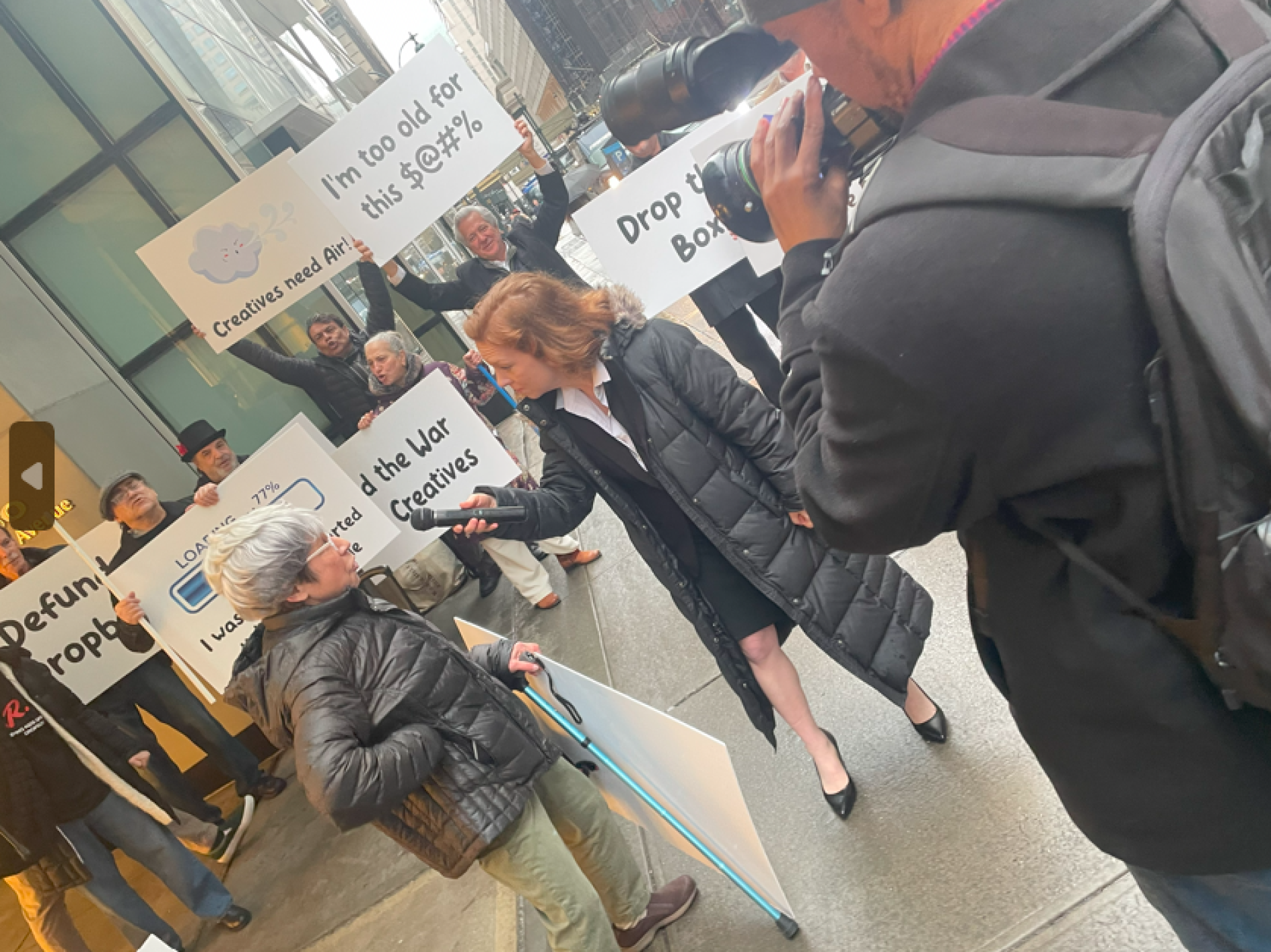 Fun stunt outside Adweek conference makes serious point about creative ...