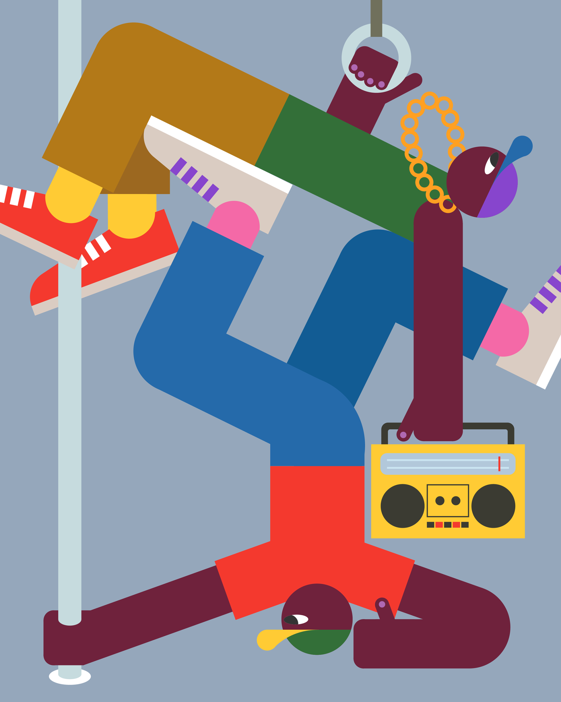 'The human body is magical': Andy Huang's colourful illustrations ...