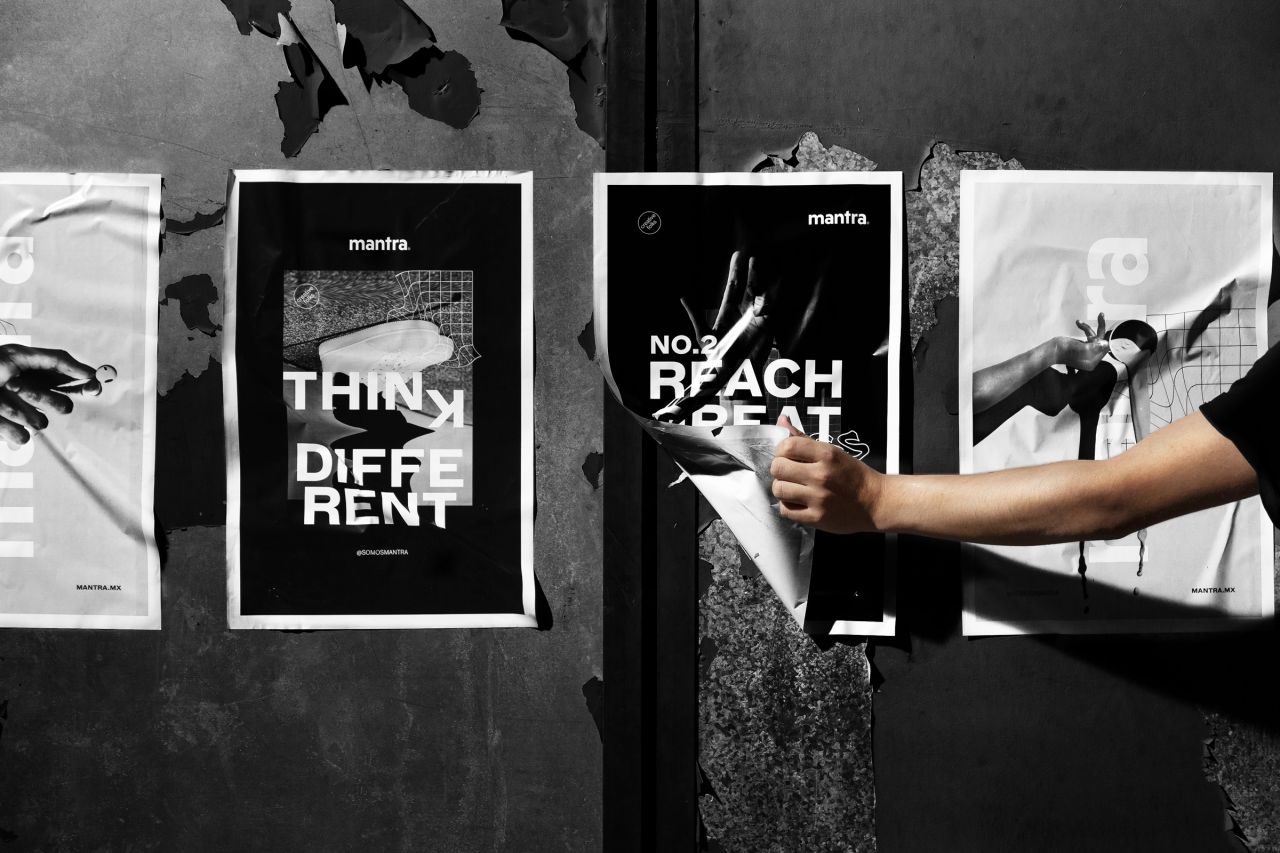 Mexican creative agency Mantra uses repetition to represent the ...