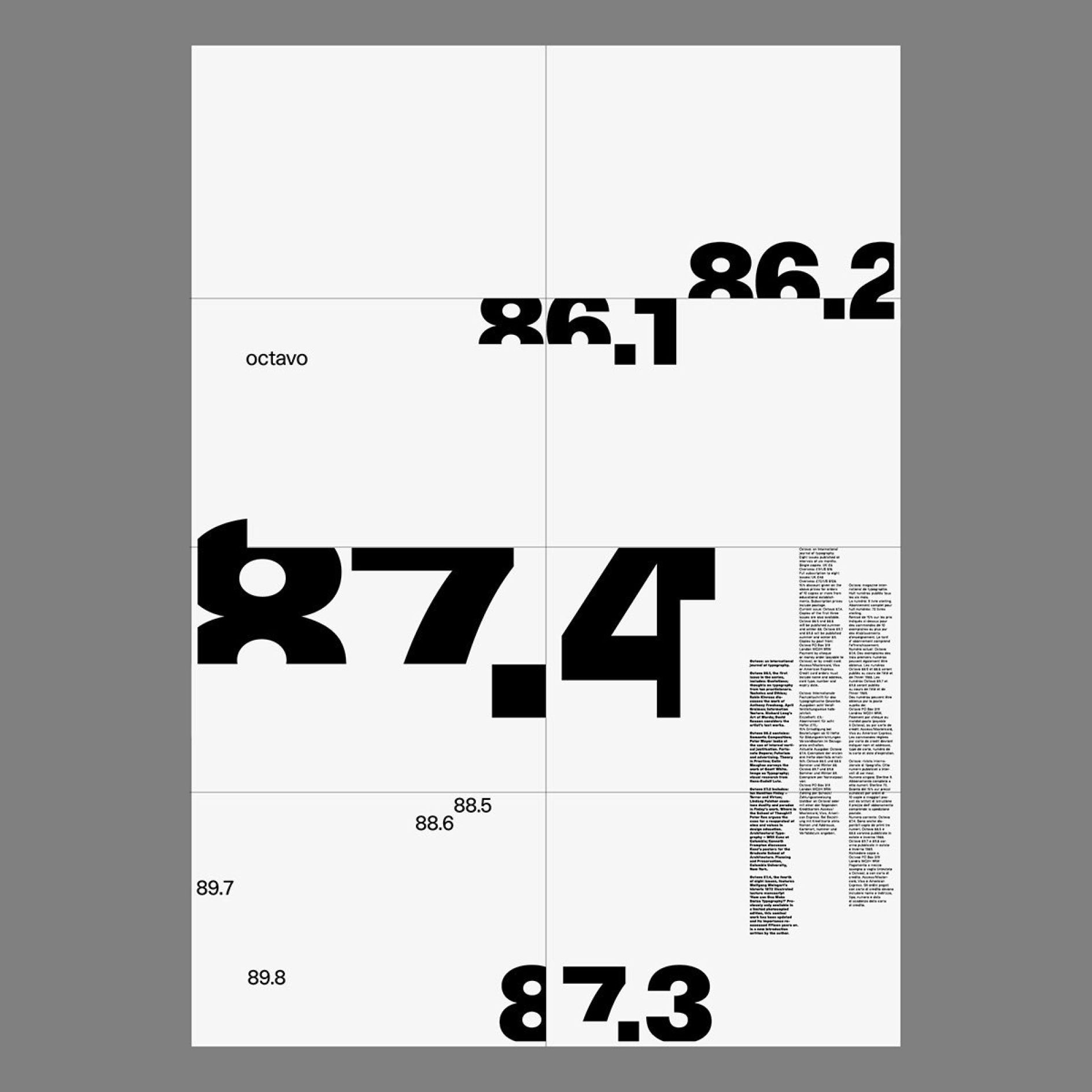 Octavo Redux: The much revered International Journal of Typography to ...