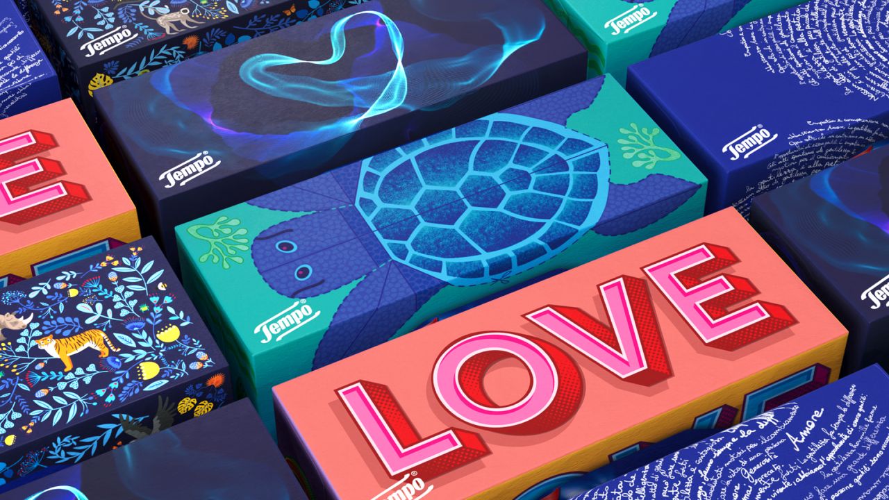 WMH&I thinks outside the box with its packaging for Tempo tissues ...