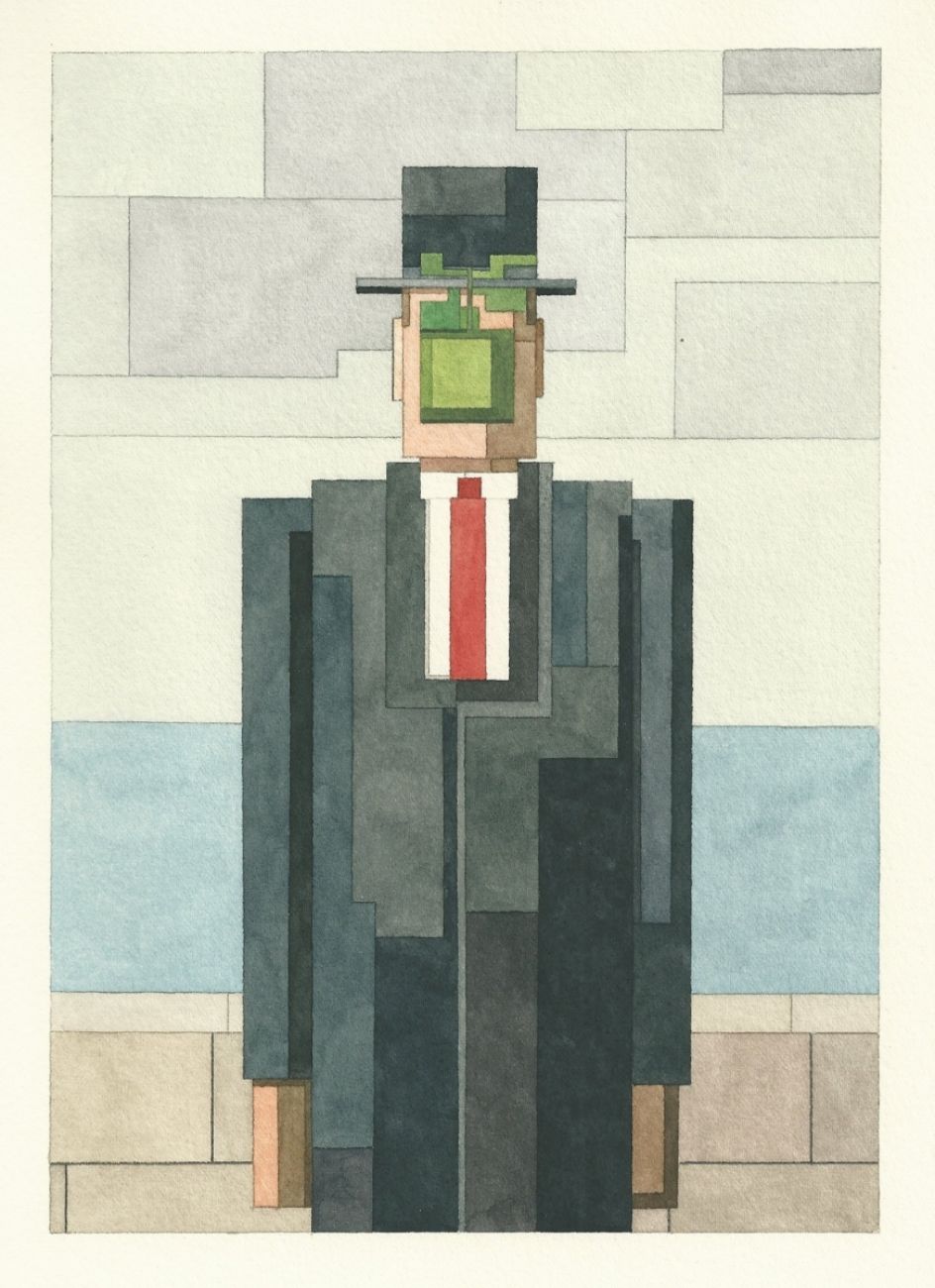 Pixelated, 8-bit artworks of classic paintings from the art world ...