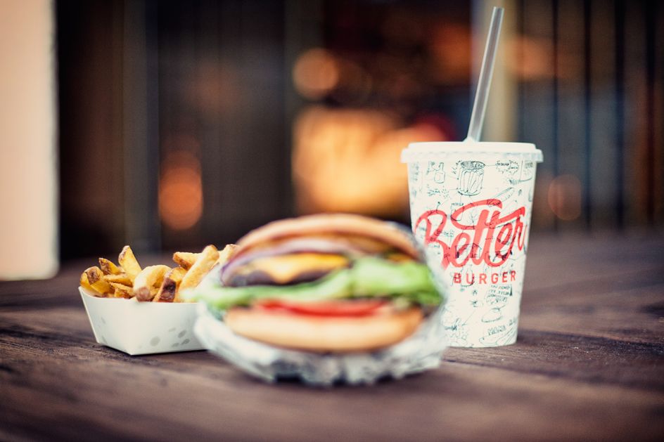 New branding for Better Burger ensures a balanced diet of illustration ...
