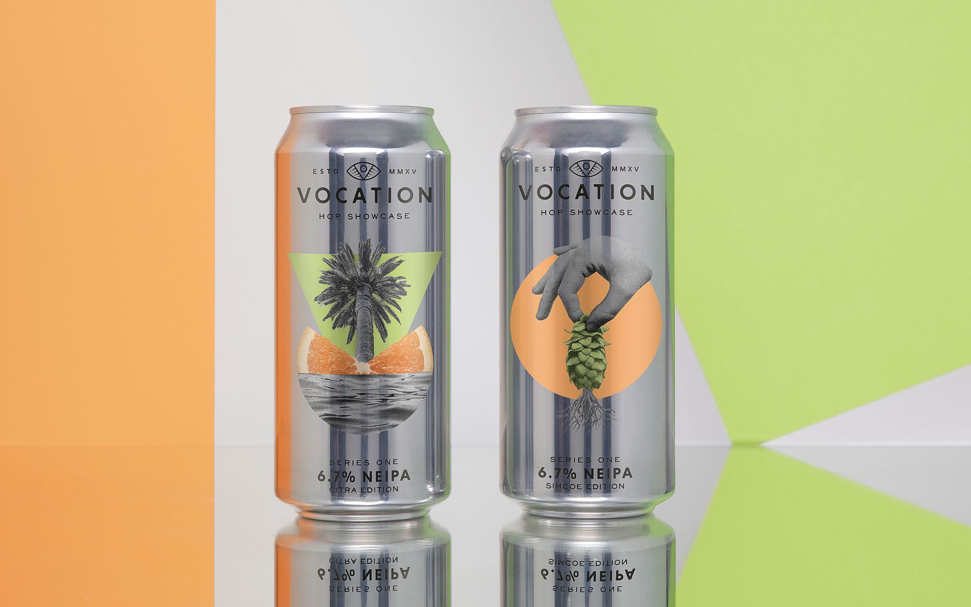 Robot Food's 'artistic' designs for Vocation Brewery's new limited ...