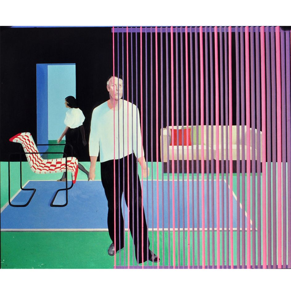 Hockney peer Neil Stokoe's work paints the ups and downs of life in ...