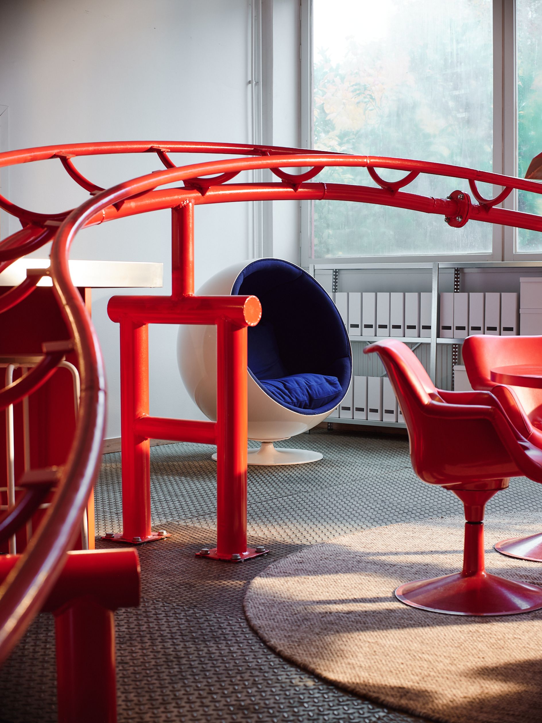 The Great Exhibition unveils the world's only office roller coaster in ...