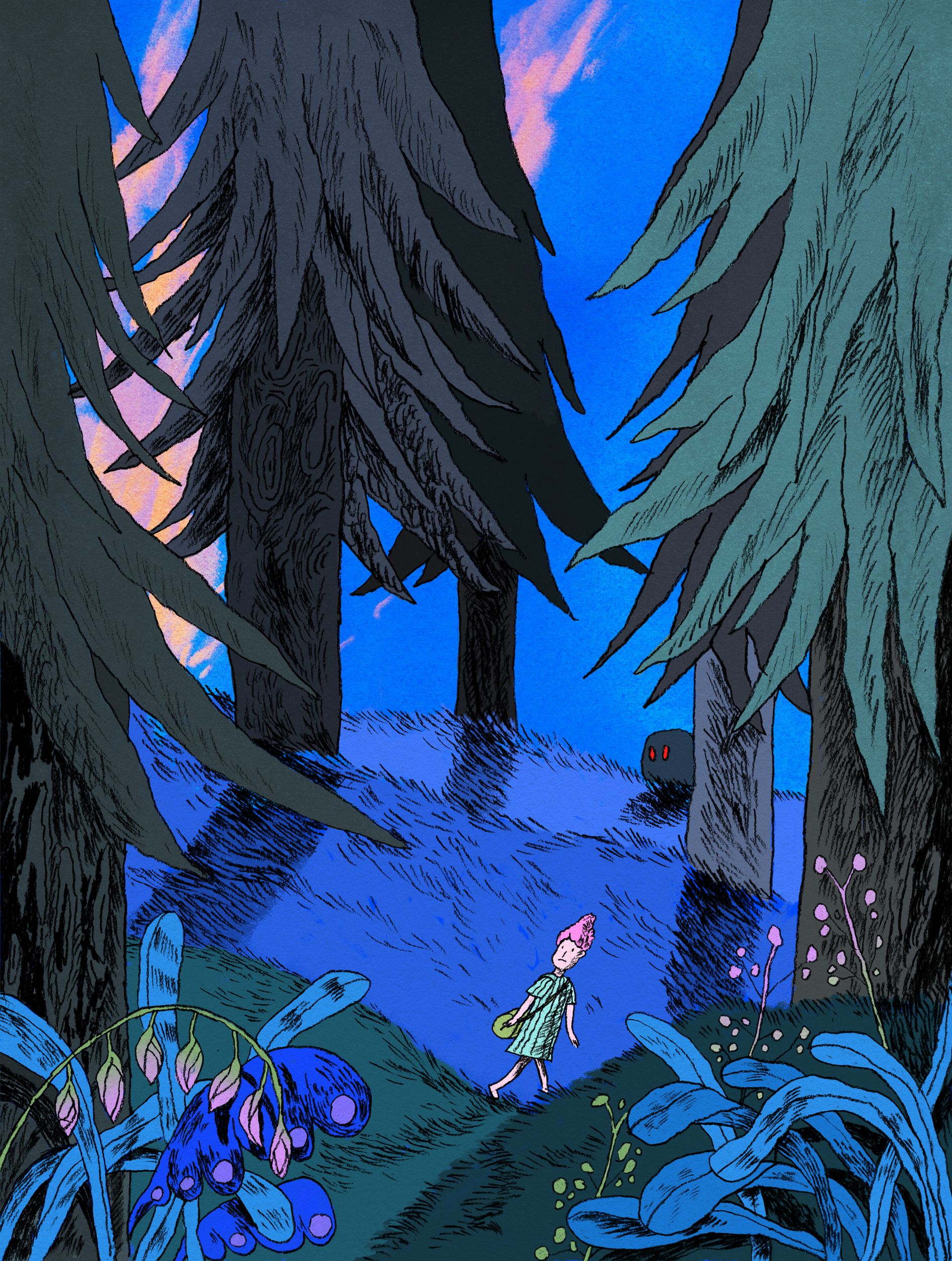 Tea For Three: Illustrator Junjun Chen invites you to look at fear from ...