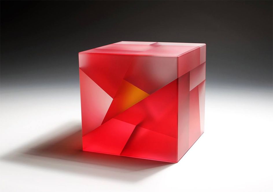 Segmented glass sculptures inspired by the growth of cells | Creative Boom