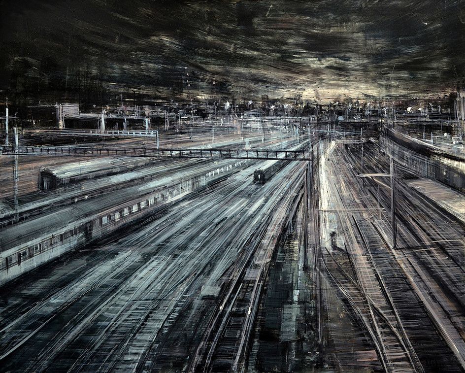 Painted Cityscapes: Blurred scenes that capture the throbbing pulse of ...