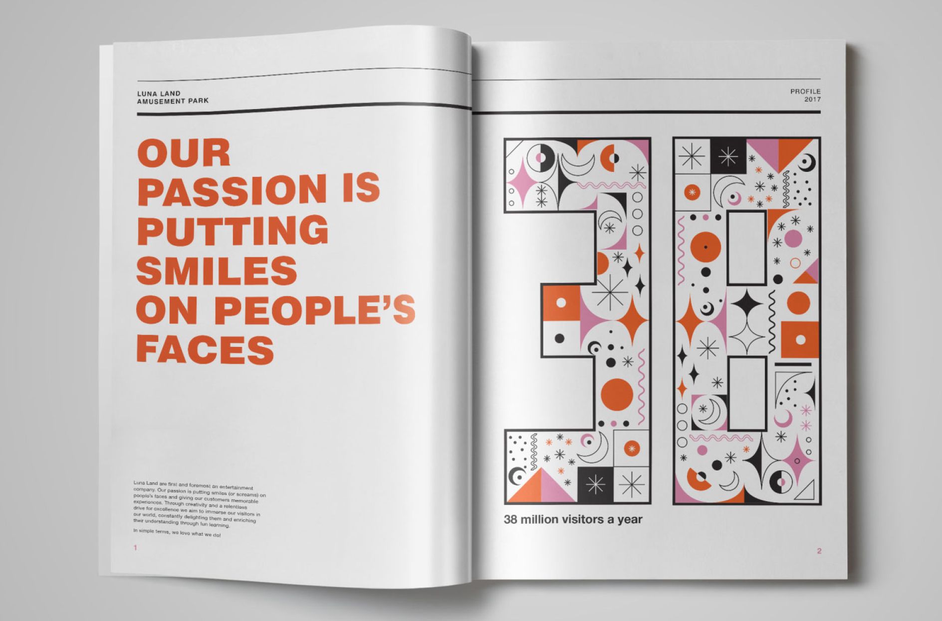 18 'non-boring' corporate reports designed by graphic design students ...