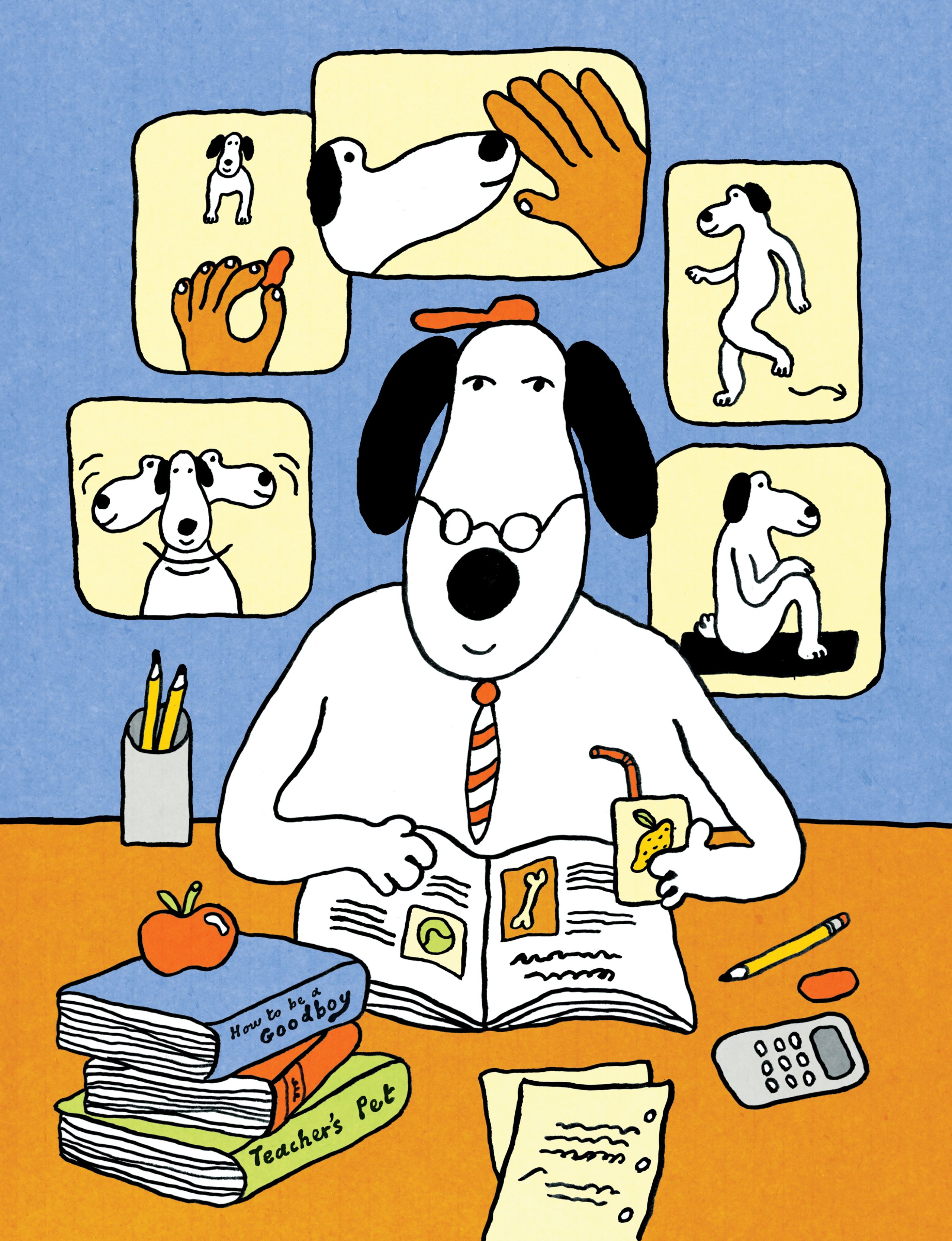 Drawing dogs helped to dig illustrator Tom Bingham out of a creative ...