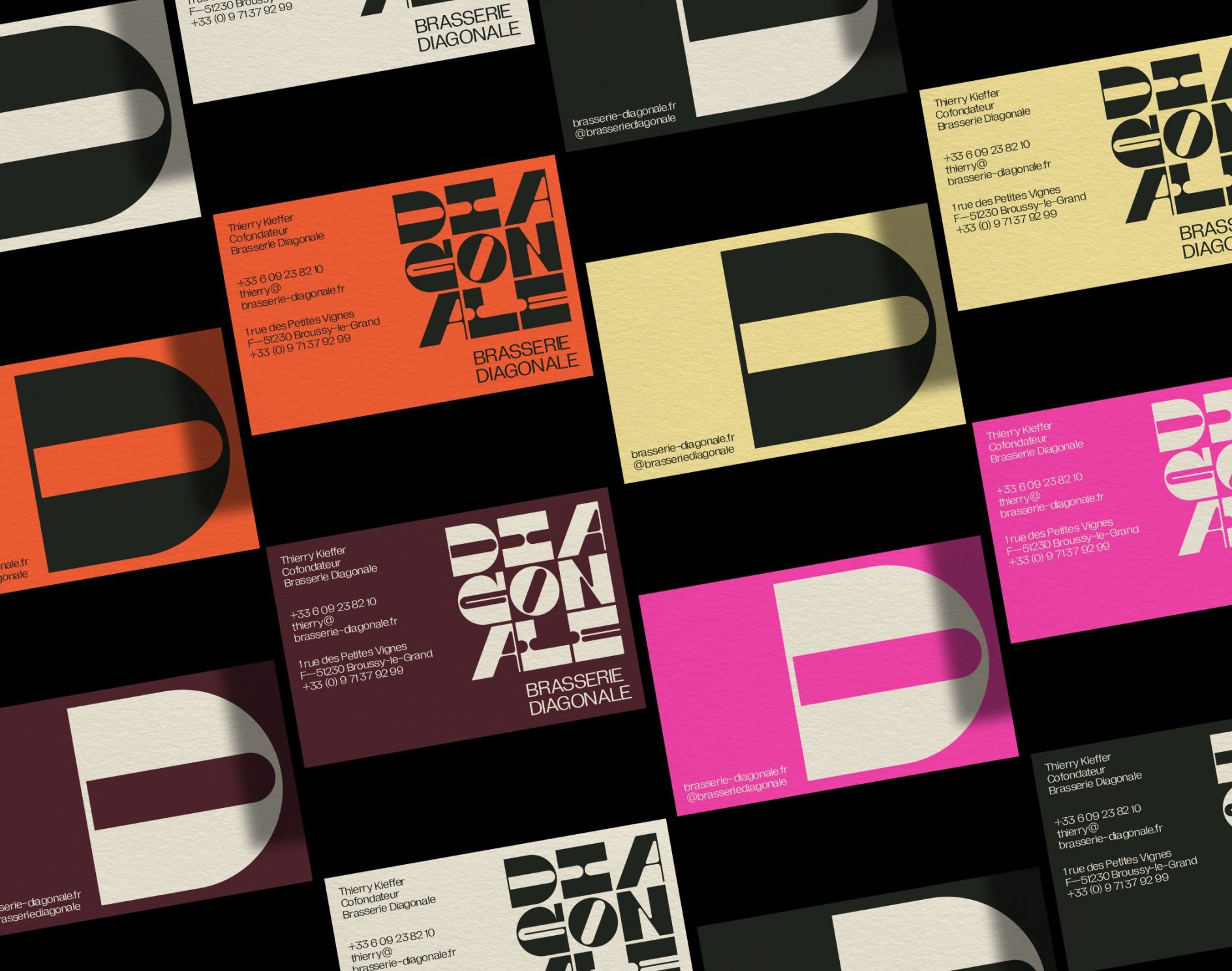 Bespoke typography provides the branding backbone for microbrewery ...