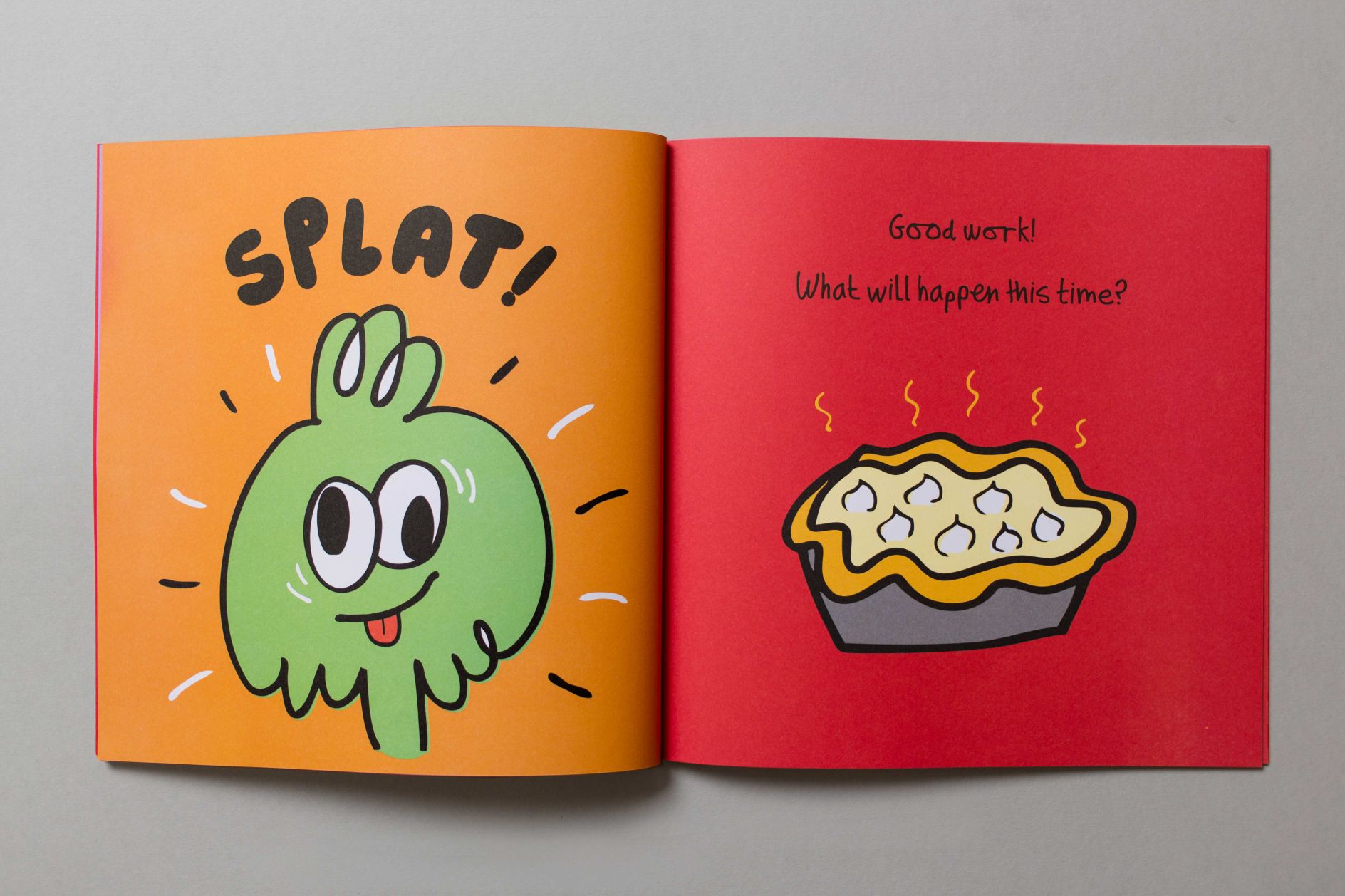 Jon Burgerman goes Splat! for fun new children's book that squishes ...